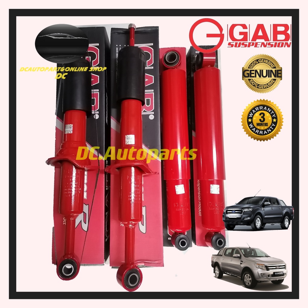 ORIGINAL GAB SUPER R HEAVY DUTY FORD RANGER T6 (4X4) / MAZDA BT-50 BT50 2012+ (4WD) ( FRONT ...