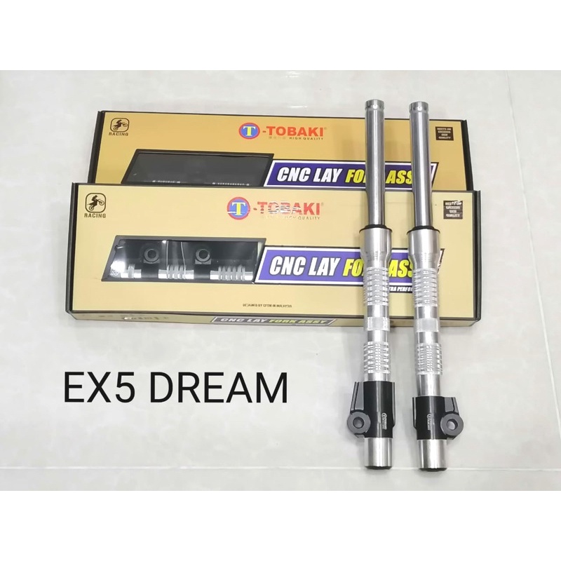 CNC lay Fork Assy Racing EX5 Dream TOBAKI | Shopee Malaysia