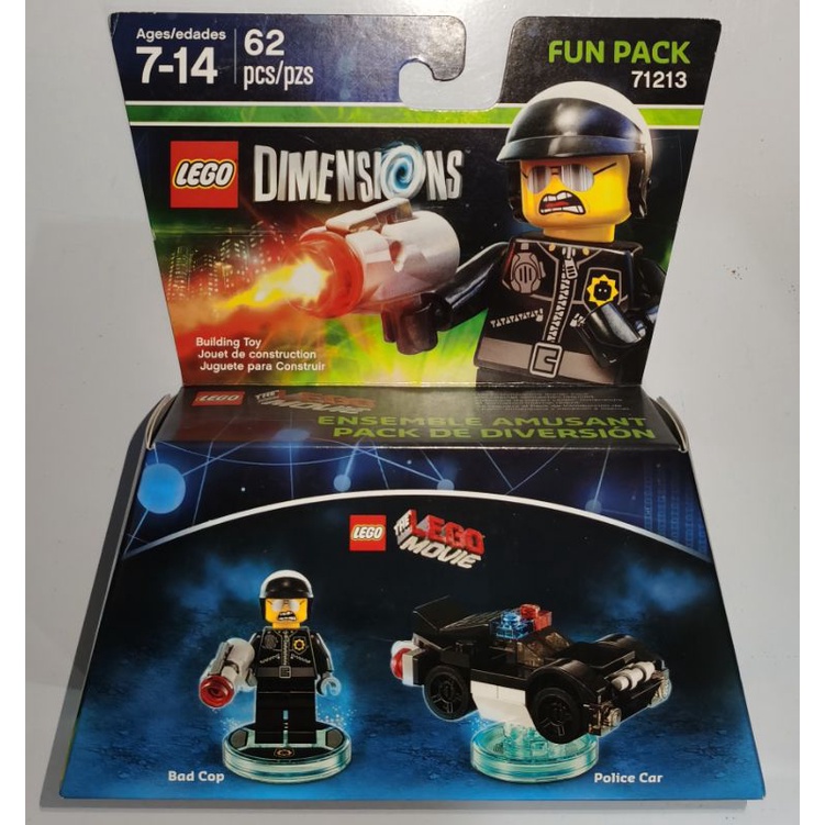 LEGO 71213 Dimensions Fun Pack The Lego Movie Bad Cop and Police Car ...