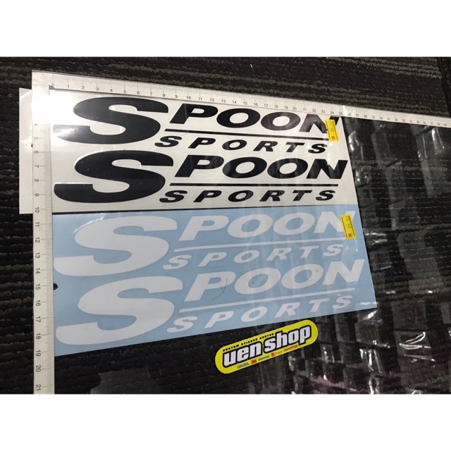 STICKER TULISAN #SPOON #SPORTS #HONDA | Shopee Malaysia