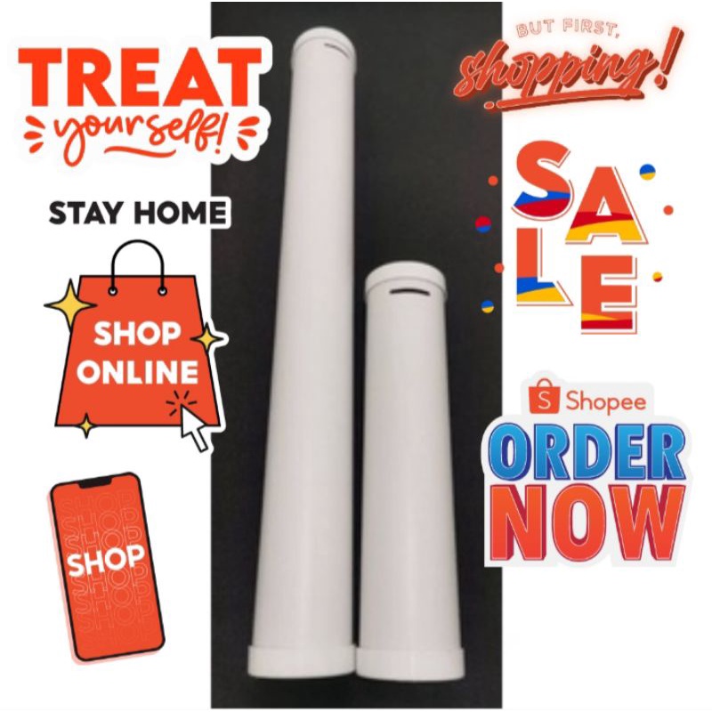 Tabung tong PVC besar rm25.++ 1kaki duit syiling/kertas murah | Shopee ...