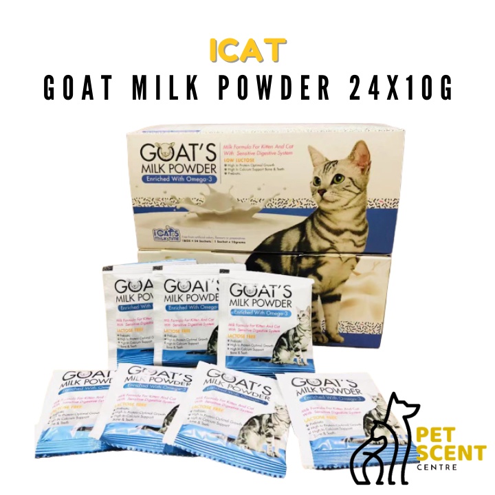 ICATs Goat Milk Powder (24pack x 10gm) | Shopee Malaysia