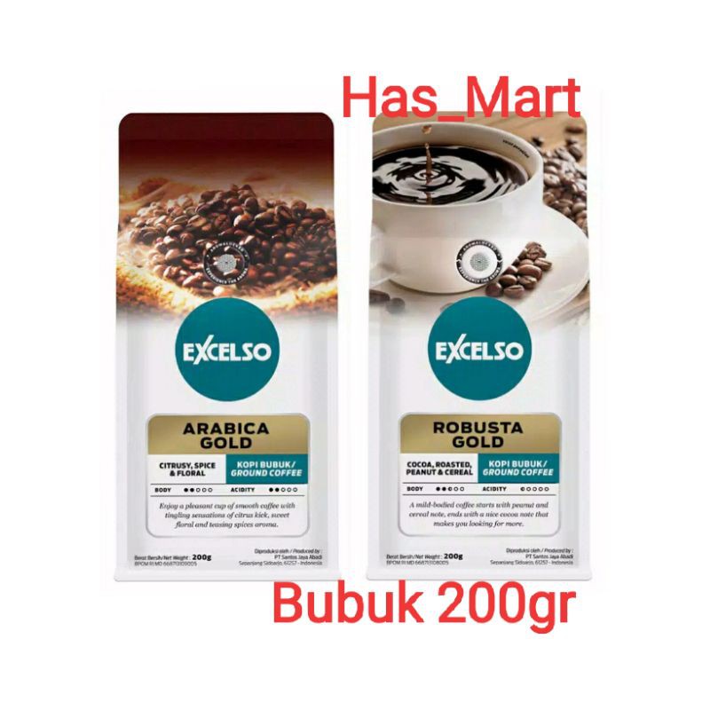 Excelso Robusta Coffee / Arabic gold 200g | Shopee Malaysia