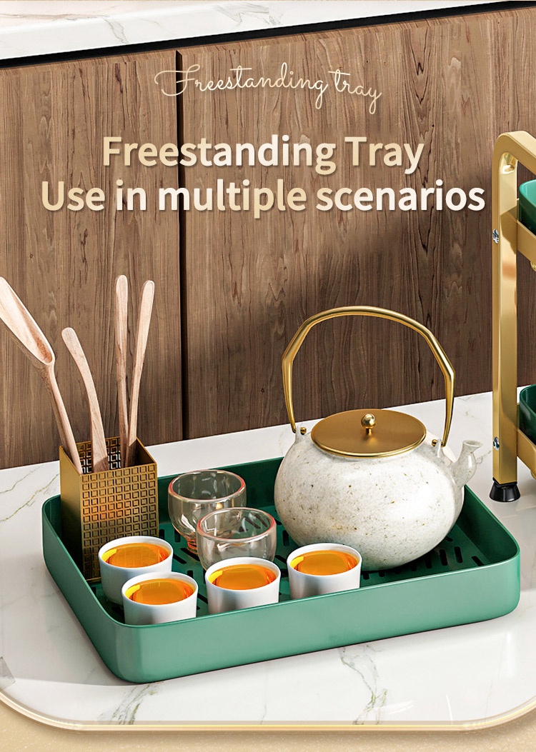 Mug Holder Cup Holder Cup Storage Cup Rack Double-Layer Tea Tray ...