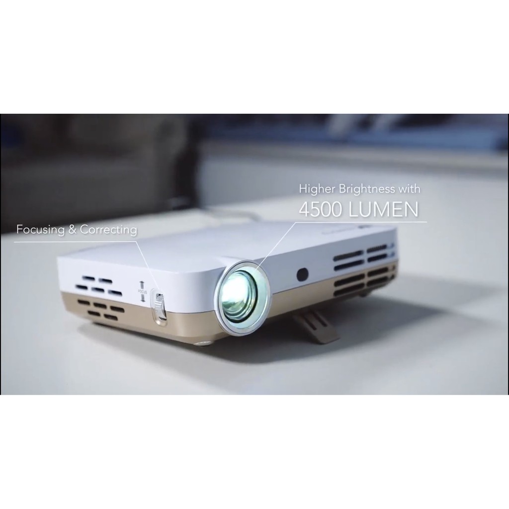 Wowoto H10 DLP Smart Android Projector 4500 lumens ( Classroom ) Mini ...