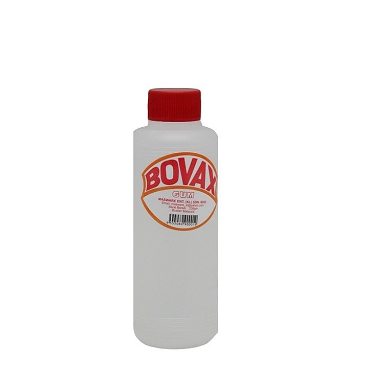 BOVAX GUM (230GM) TRANSPARENT -Q GLUE | Shopee Malaysia