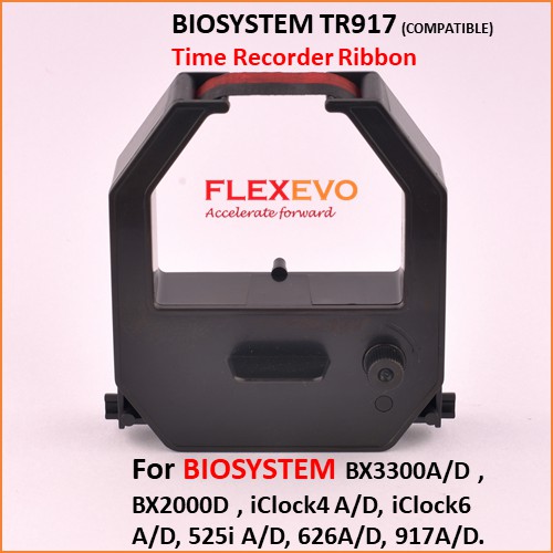 Compatible BIOSYSTEM TR917 Geomaster Punch Card / Time Recorder Ink ...