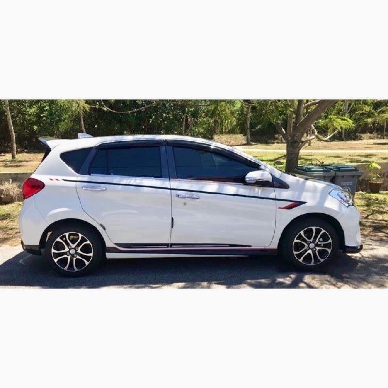 [ Ready Stock]S02# Myvi GT Car body side sticker | Shopee Malaysia