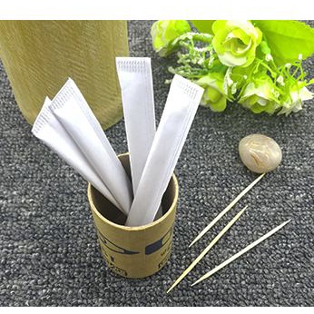 📣 1000pcs Individual Paper Wrapped Bamboo Toothpick Hotel packing ...