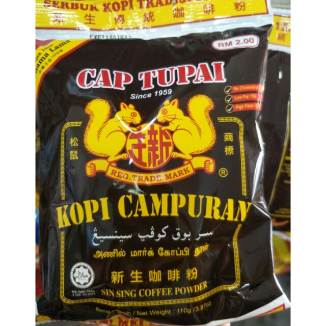 Kopi campuran (sin sing coffee powder 110g) | Shopee Malaysia