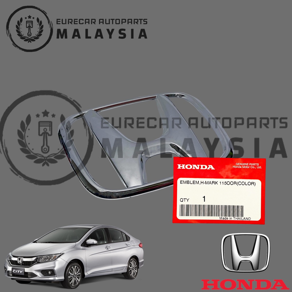 Honda City H Emblem/Logo 2018-2019 GM6.5 T9N Facelift [Front] [Original ...
