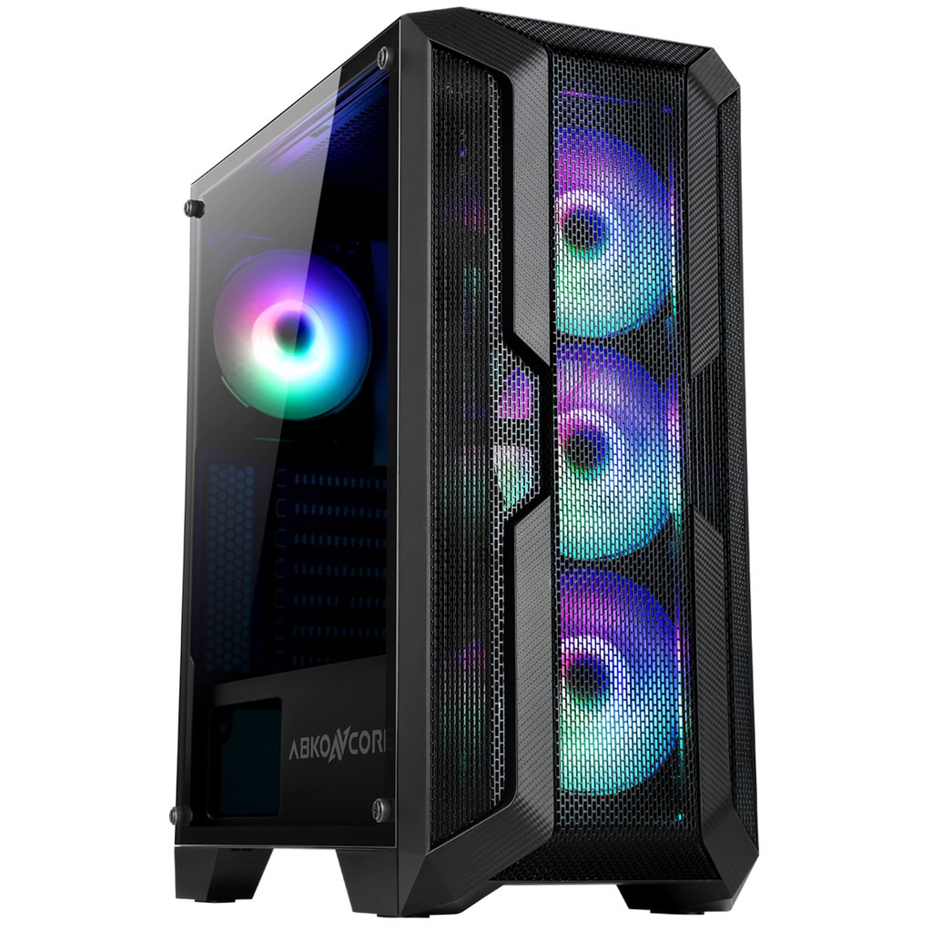 ABKONCORE HELIOS 250X GAMING Case - GAMING FREAK (FREE 3 FANS) | Shopee ...