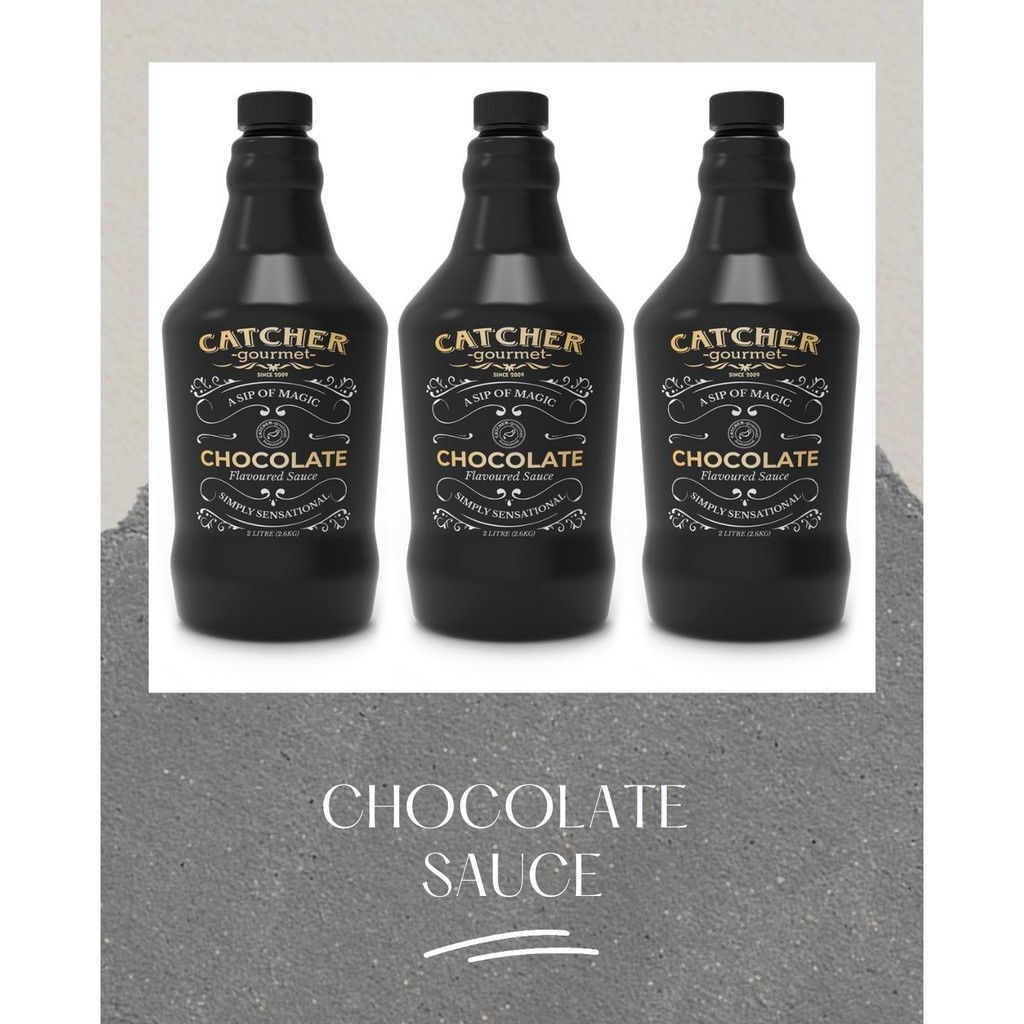 CATCHER CHOCOLATE SAUCE - 3 BTLS | Shopee Malaysia