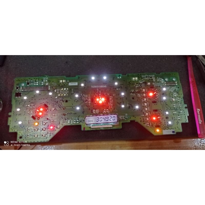 Led Speedometer Innova Fortuner Hilux LED Speedometer Light LED Panel ...