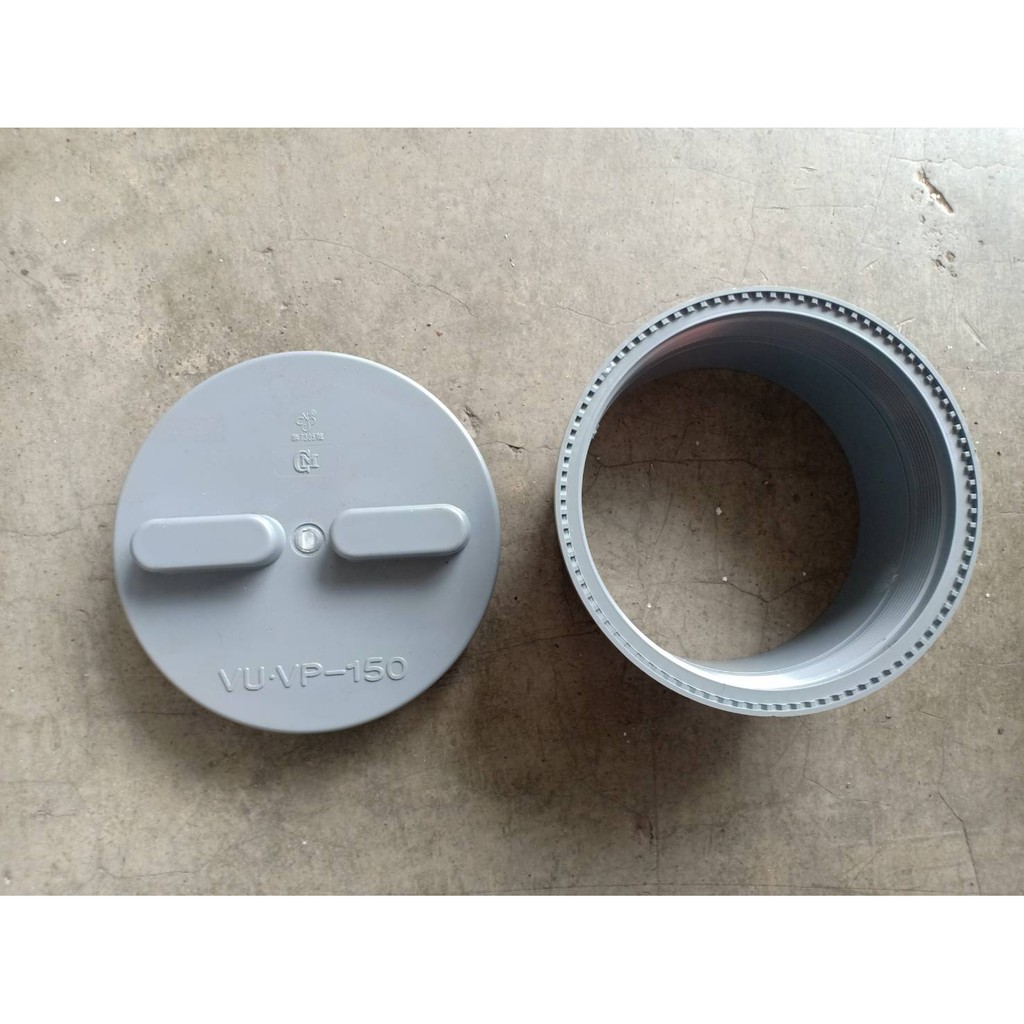 Co clean out PVC cap dop cap screw cap CM 5" 6" 5 6 inch in rucika for ...