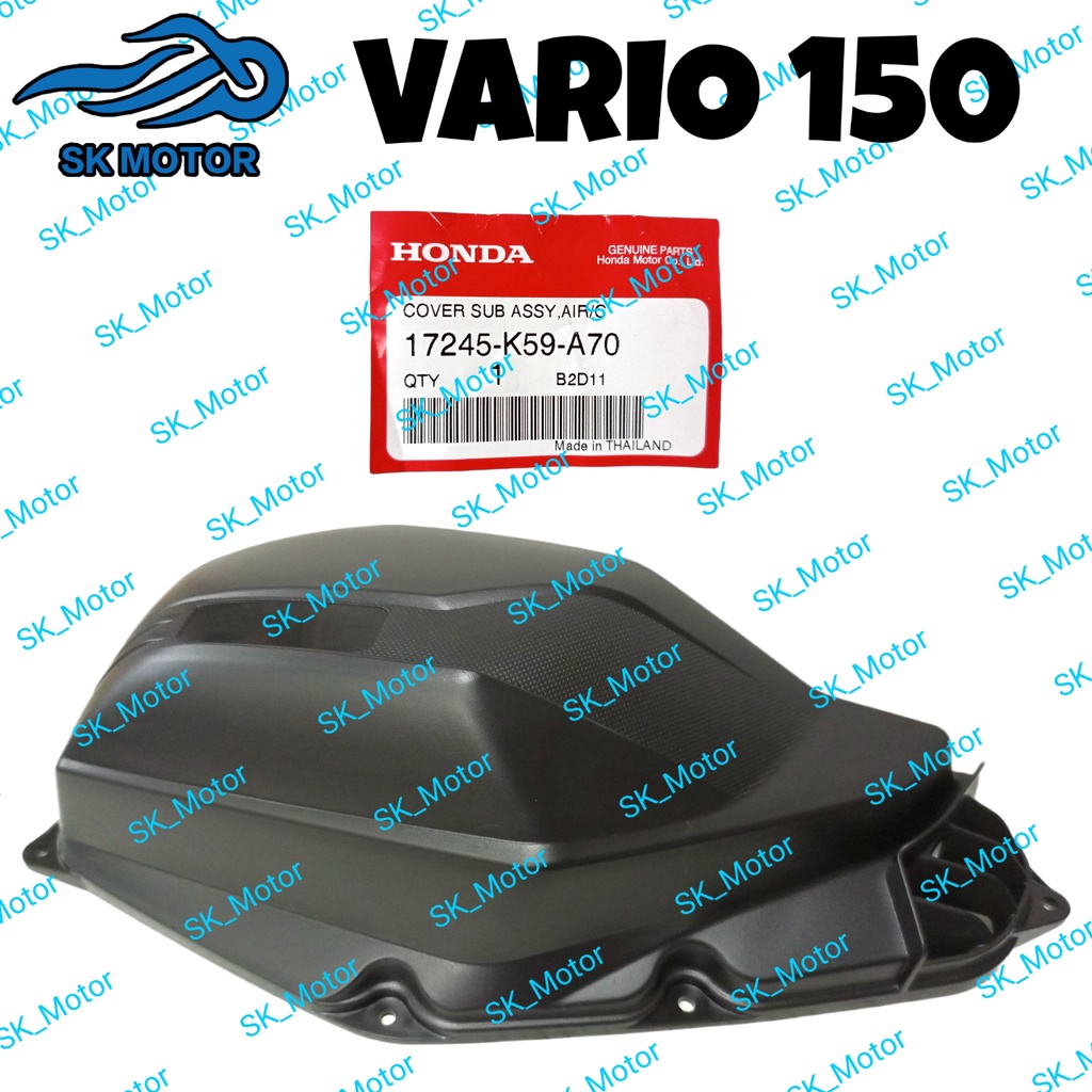 Honda VARIO 125 150 Original Air Filter Box Cleaner Case Cap Tutup ...