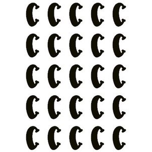 STICKER ALPHABET C LETTERS FOR BALLOON (4 X 6 INCH) | Shopee Malaysia