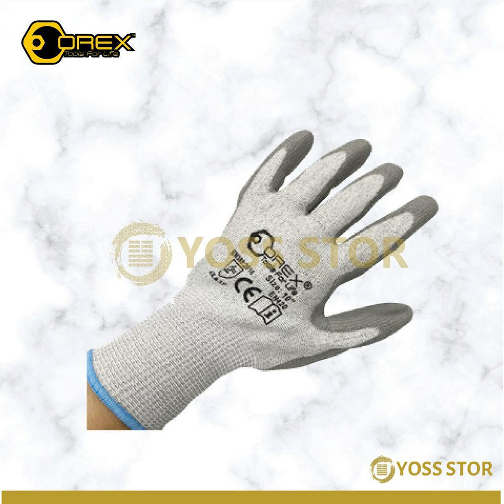 YOSS OREX Level 5 Anti Cut Gloves with HPPE & PU Coating | Shopee Malaysia