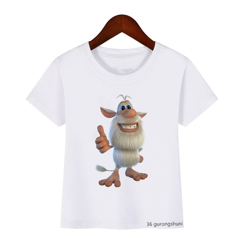 Hot sale 2021 Twobob Booba Animation for cartoon print kids t-shirt ...
