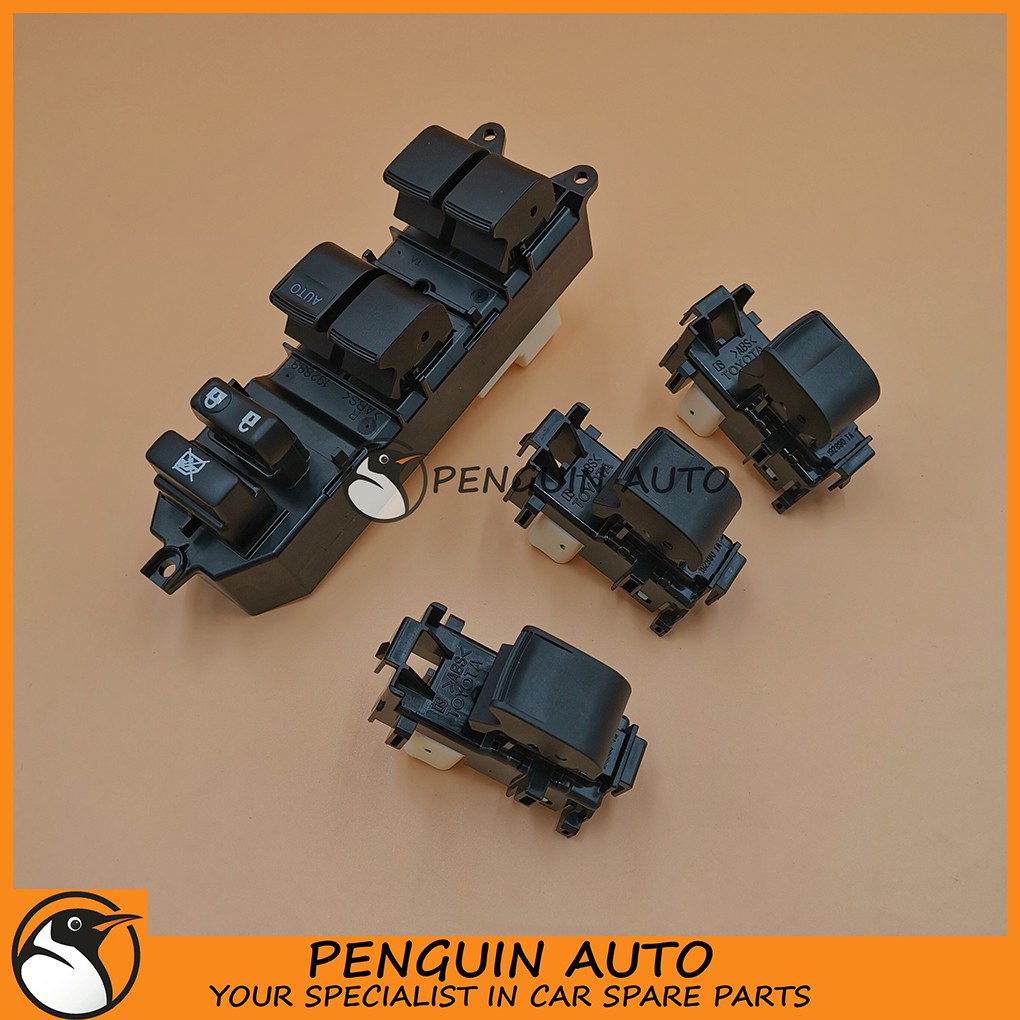 TOYOTA VIOS NCP93 NCP150 CAMRY ACV40 ACV50 POWER WINDOW MAIN SWITCH ...