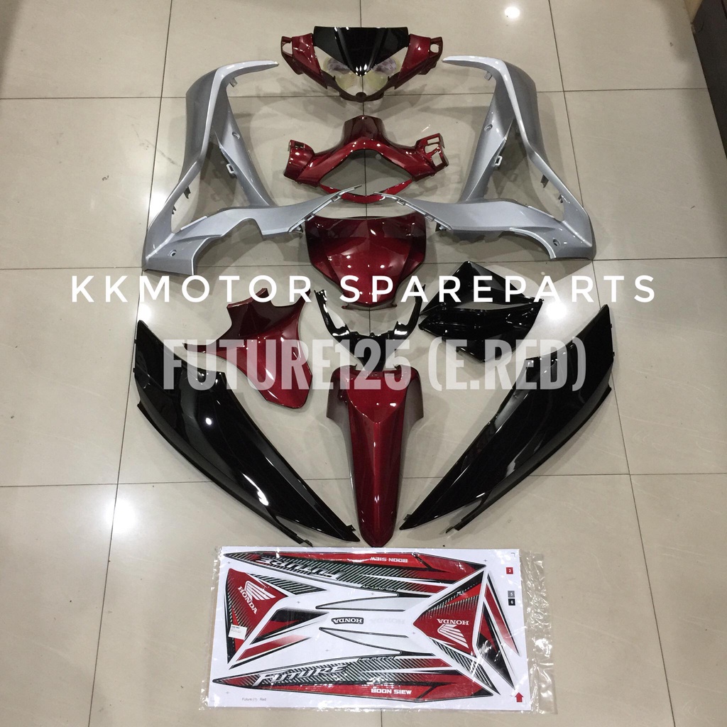 HONDA FUTURE125 CARBURETOR CARB COVER SET COVERSET*FREE STICKER FUTURE ...