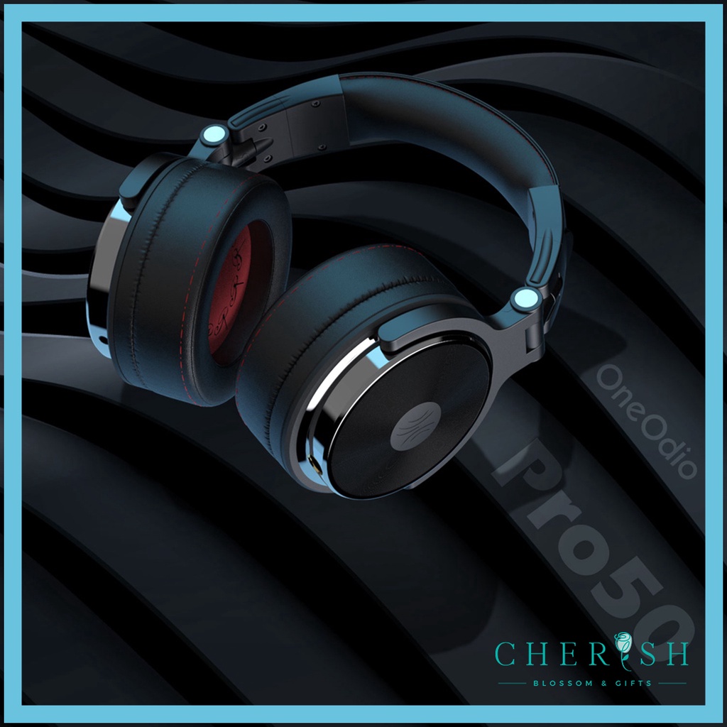 OneOdio Pro-50 Studio & Wired Headphones with Mic Over Ear Fon Kepala ...