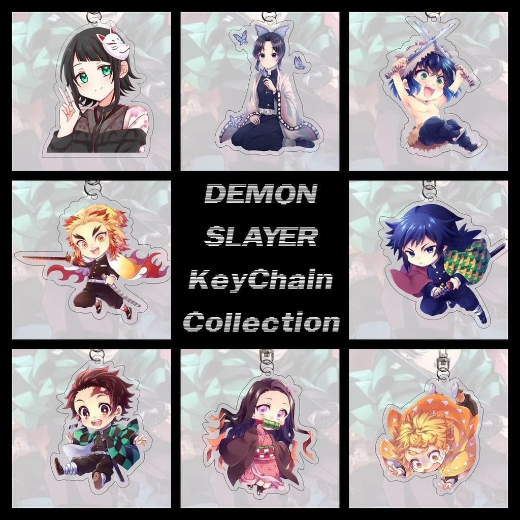 Demon Slayer Keychain Collection Gift Souvenir - 鬼灭之刃锁匙扣 Nezuko Tanjiro ...