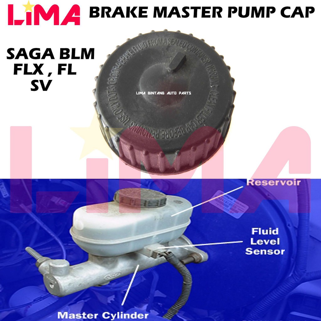 PROTON SAGA BLM , FLX BRAKE MASTER PUMP CAP *ORIGINAL* | Shopee Malaysia