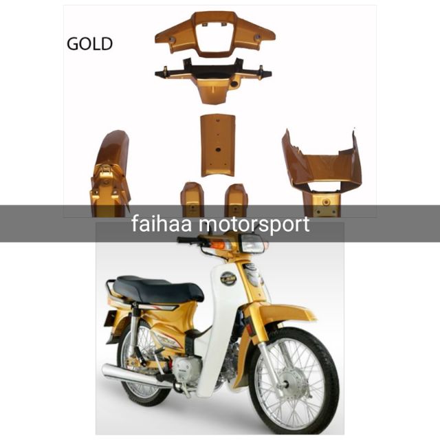 Ex5 coverset emas gold buatan Malaysia berkualiti s💯 | Shopee Malaysia