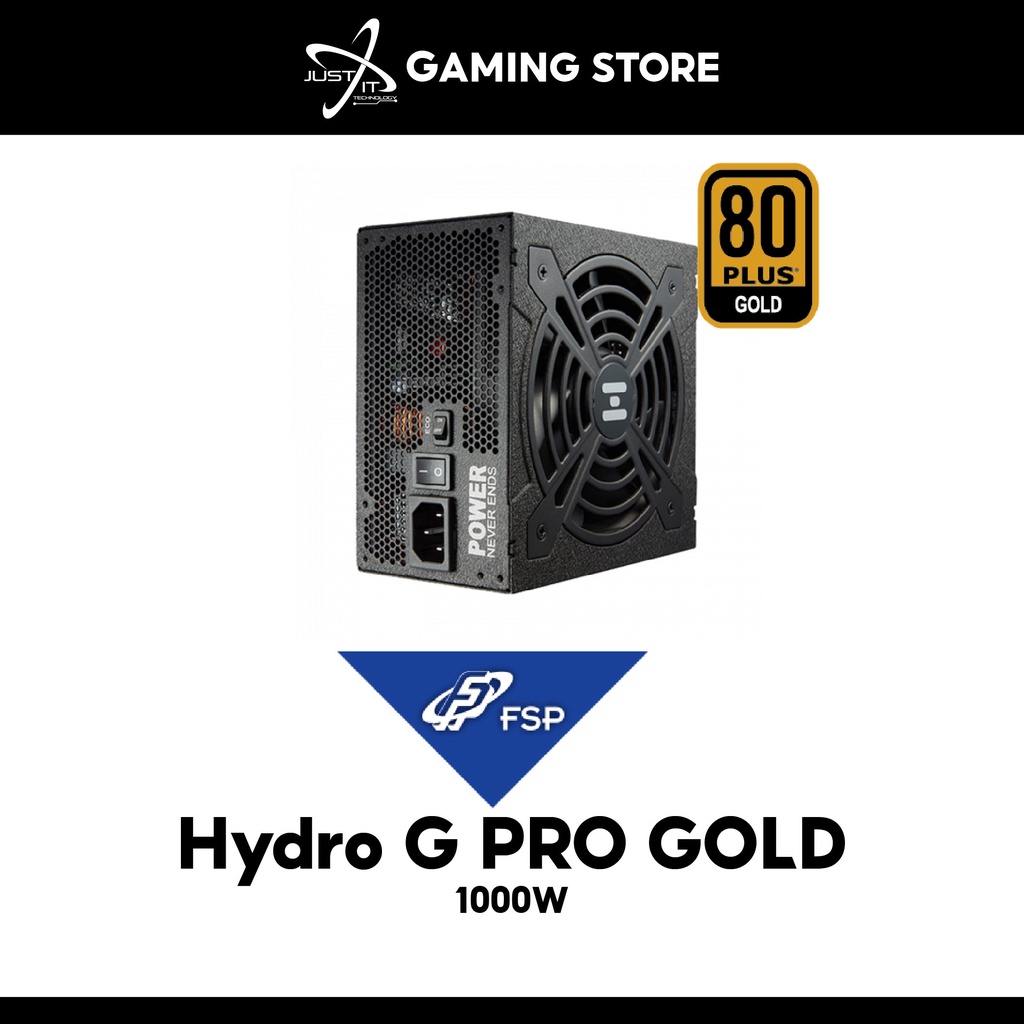FSP HYDRO G PRO 1000W 80 PLUS GOLD FULL MODULAR ( FSP-HG2-1000 ) | Shopee Malaysia