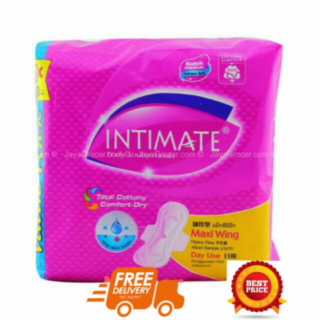 💥 HOT PRODUCT 💥 Intimate Total Cattony Comfort Dry Maxi Wing Day Use ...