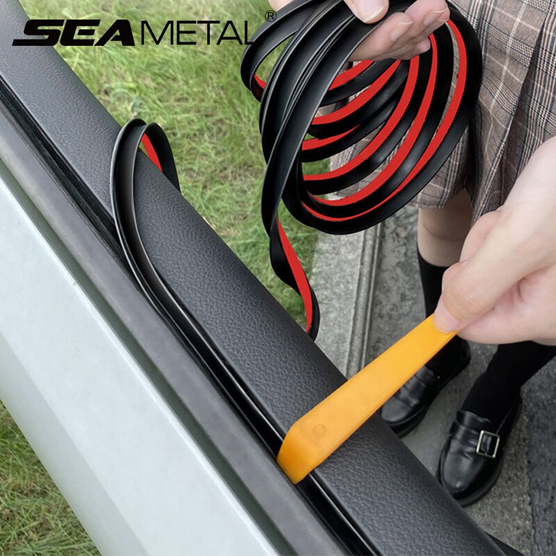 Car Window Seal Strip V Shape Car Side Window Sealing Strip Auto Rubber ...