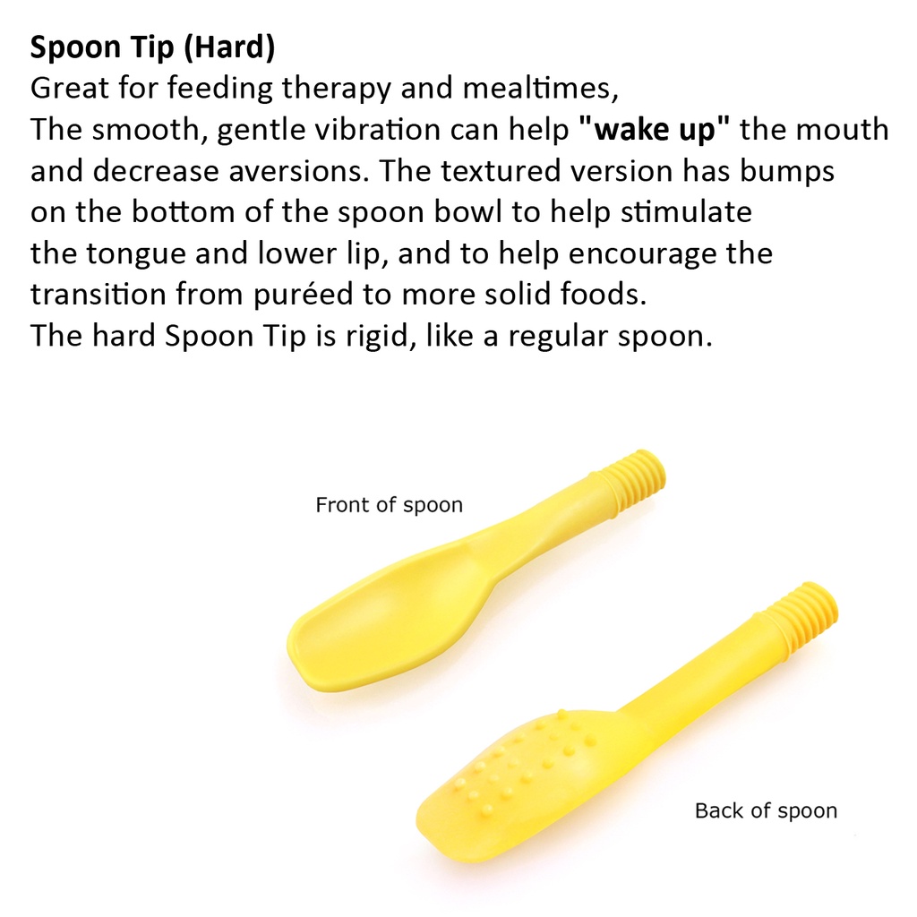 [Tip only] ARK's Textured Spoon Tip For Z Vibe Autism Speech | Shopee ...