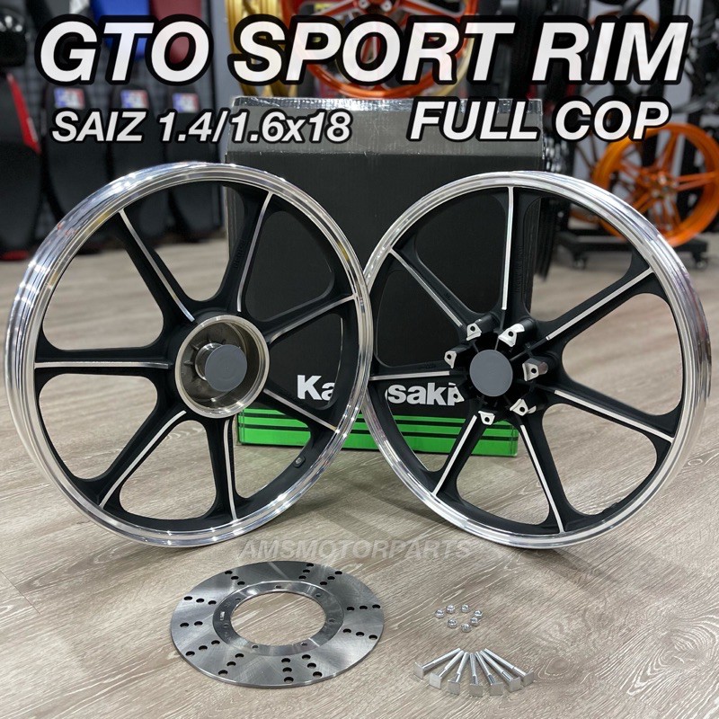 KAWASAKI GTO SPORT RIM FULL COP HIGH QUALITY | Shopee Malaysia