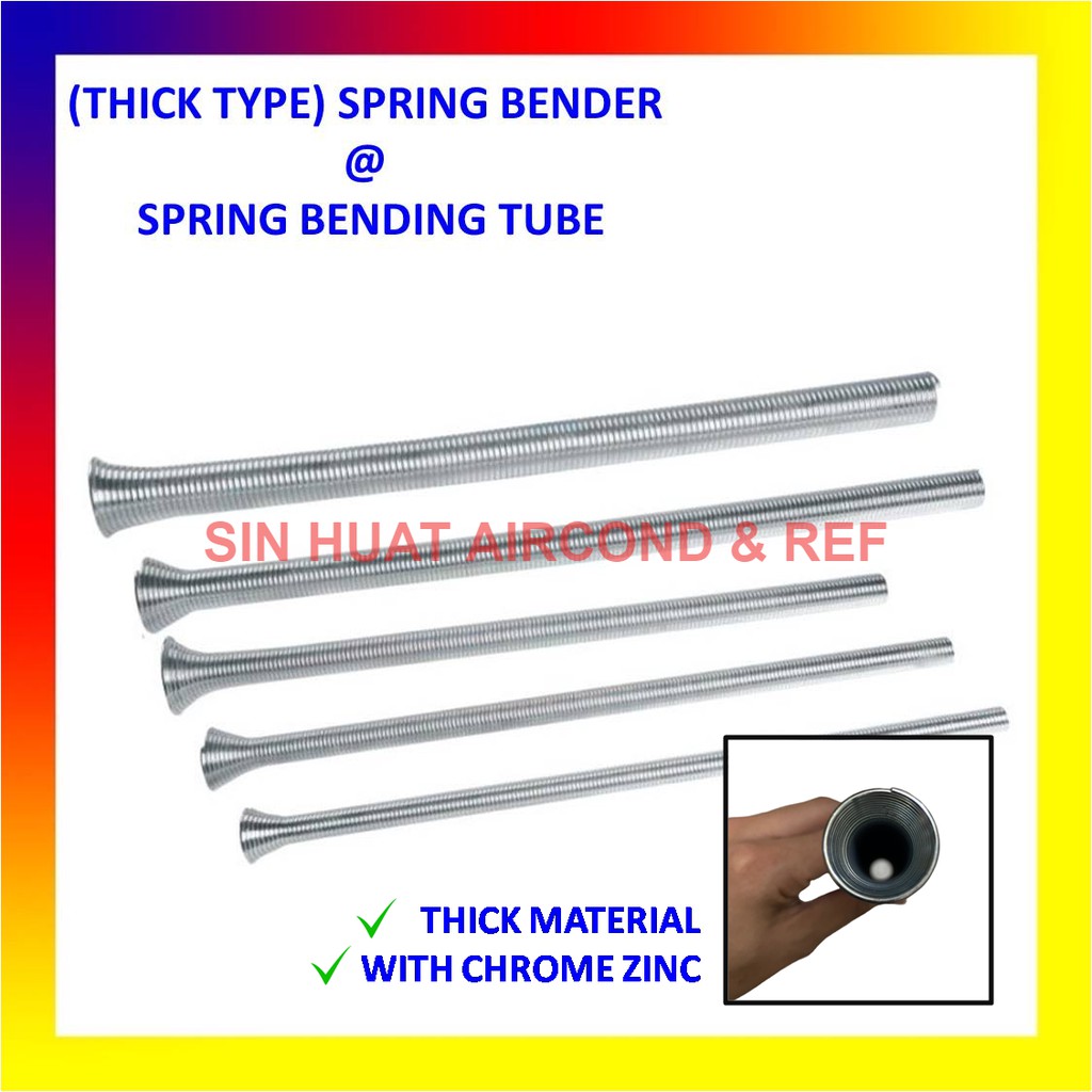(THICK TYPE) SPRING BENDER @ SPRING BENDING TUBE SPRING AIRCOND AIR ...