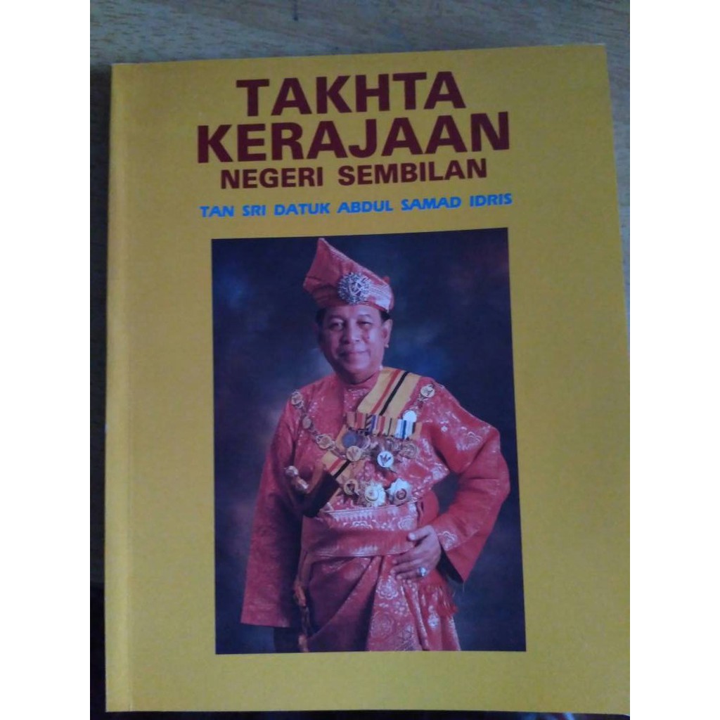 buku book MALAYSIA 1987 Takhta Kerajaan Negeri Sembilan Malaya Sultan ...