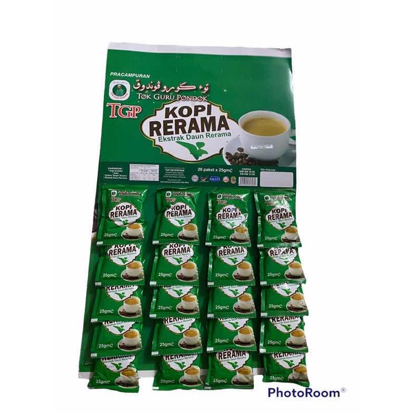 Kopi Rerama ekstrak duaun rerama | Shopee Malaysia