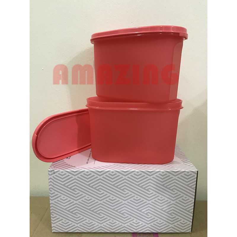 Tupperware Modular Mates Oval II (2pc/set) 1.1L/ Mm Oval ll/ Airtight ...