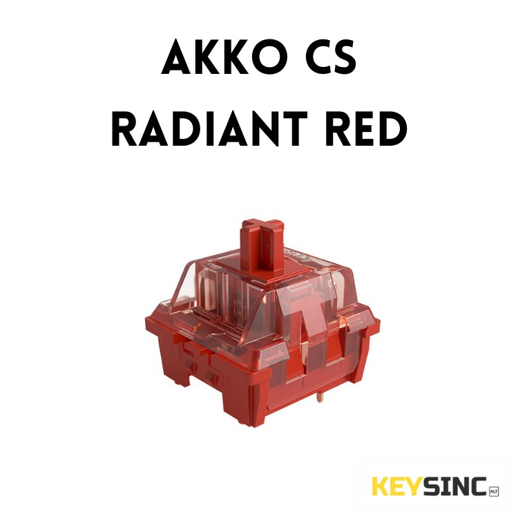 Akko CS Radiant Red Switch Ready Stock 1pcs | Shopee Malaysia