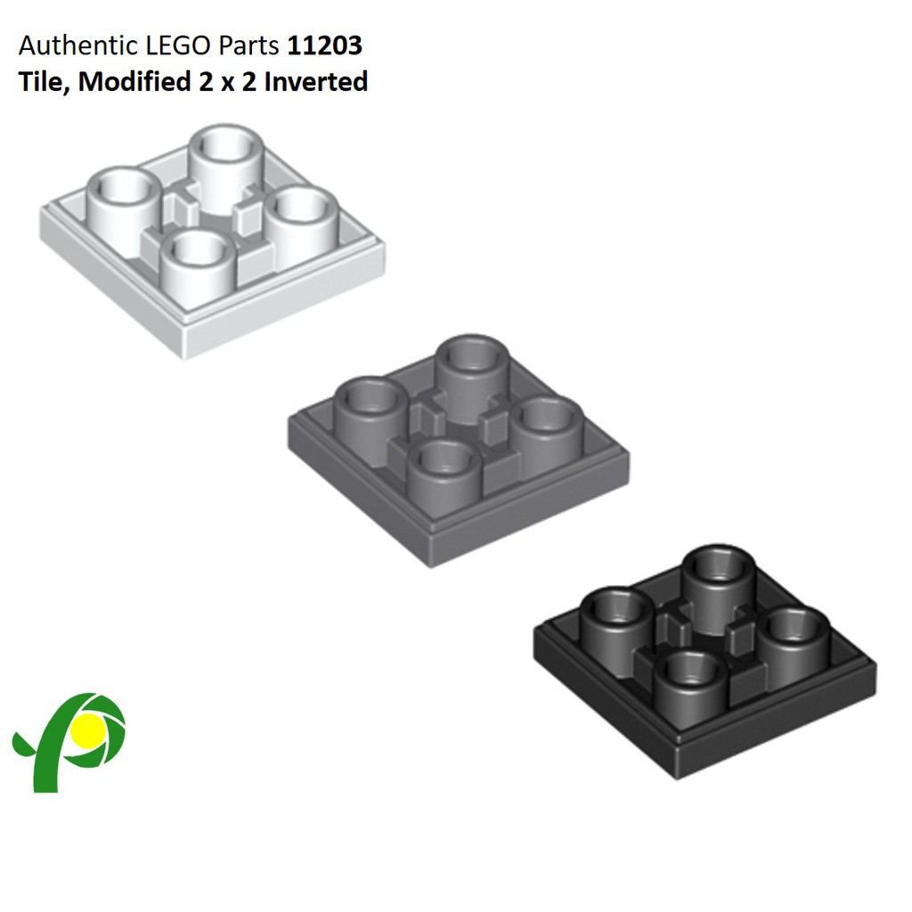 LEGO Parts 11203 Tile Modified 2x2 Inverted | Shopee Malaysia