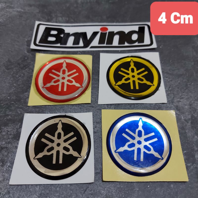 Yamaha LOGO EMBLEM STICKER 4 CM NOUVO EMBLEM BOOST | Shopee Malaysia