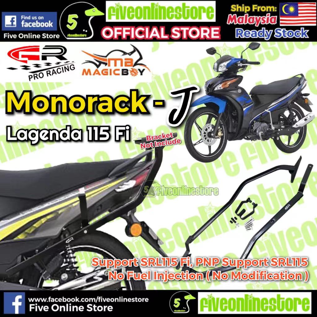 MAGICBOY GR Racing Monorack J Heavy Duty MURAH Lagenda115 Fi SRL115 Fi ...