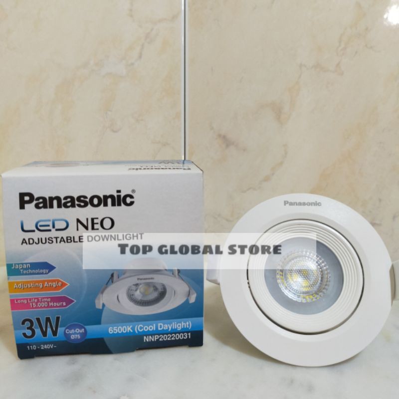 Panasonic 3Watt LED/COB Spotlight Lamp (White) | Shopee Malaysia