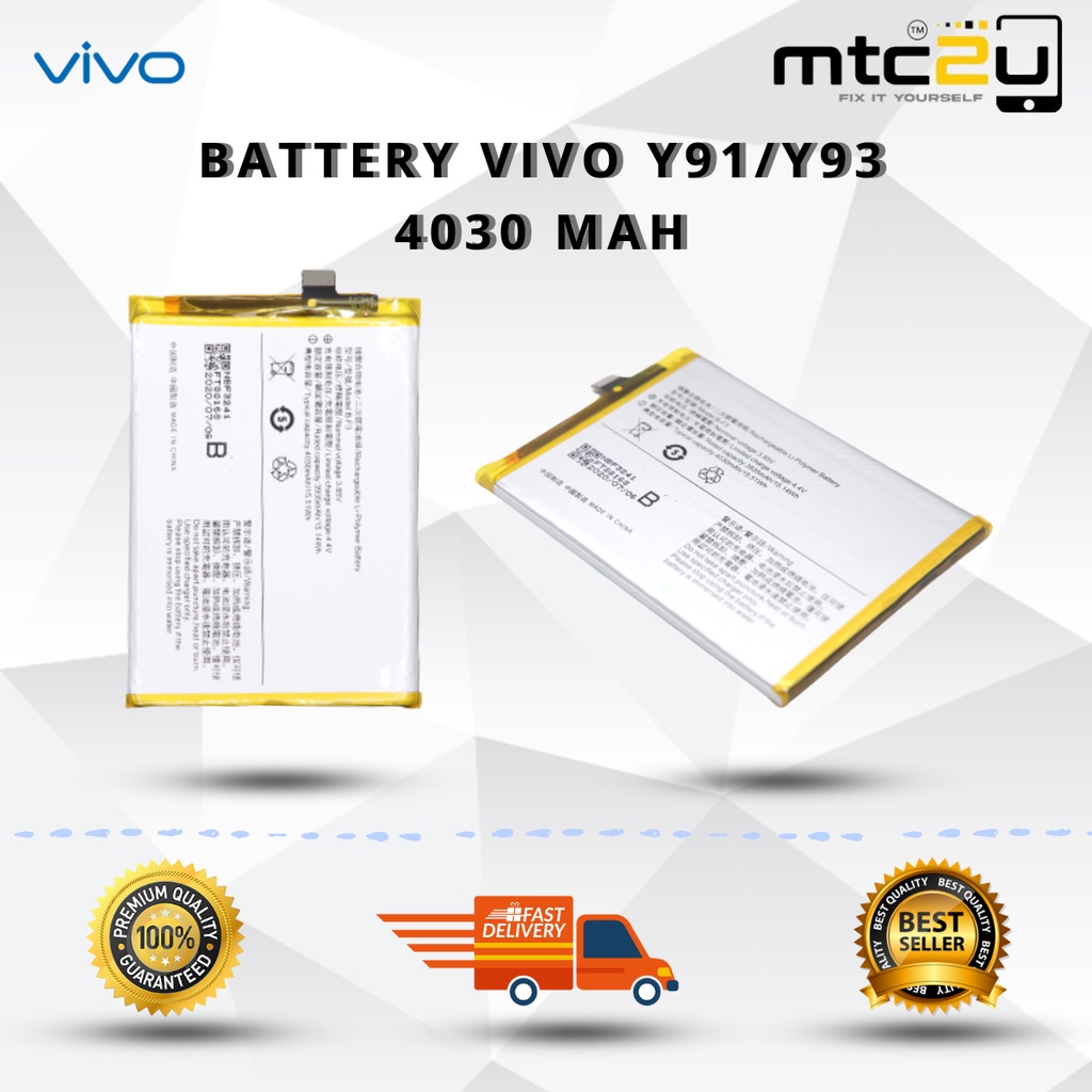 BATTERY-VIVO Y91/Y93 (B-F3)/BATERI-VIVO Y91/Y93 (B-F3) | Shopee Malaysia