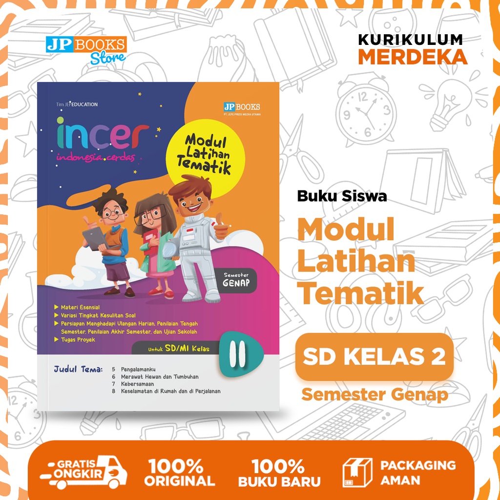 Jp Books – School Student Books INCER Thematic Training Module For 2nd ...