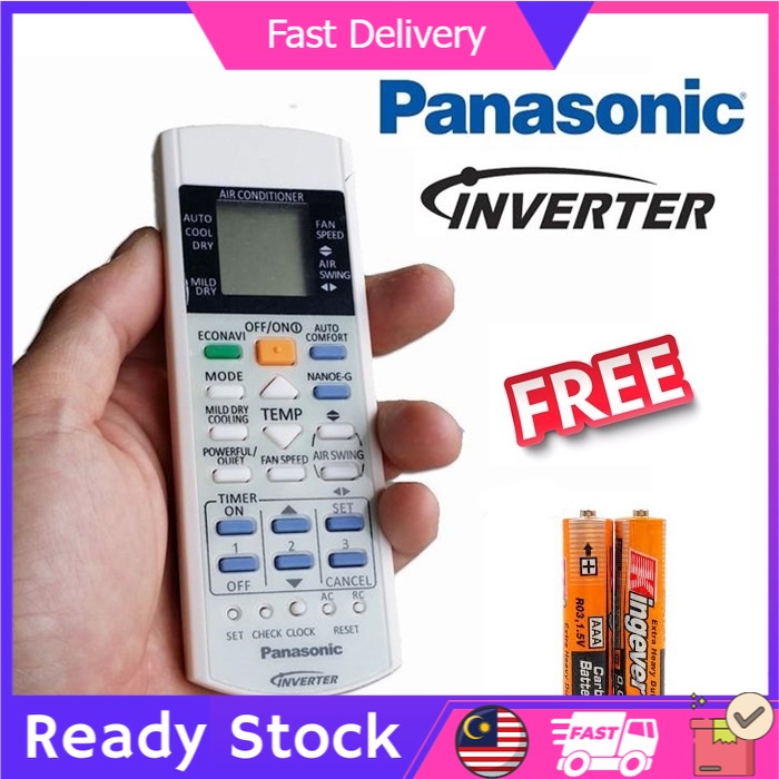 Panasonic Inverter AirCond Remote Control | Shopee Malaysia