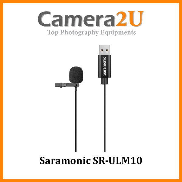 Saramonic SR-ULM10 / SR-ULM10L Omnidirectional USB Lavalier Microphone | Shopee Malaysia