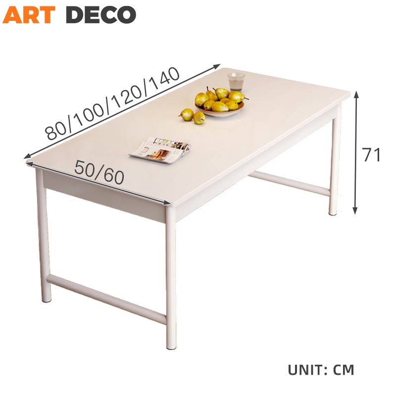 Meja Makan Dining Table Home Living Room Furniture Computer table Study ...