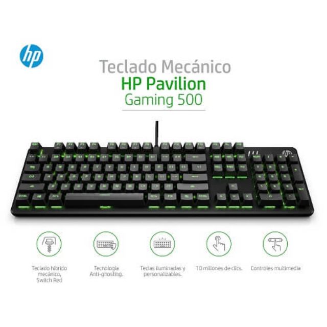 HP PAVILION 500 GAMING KEYBOARD 3VN40AA Shopee Malaysia
