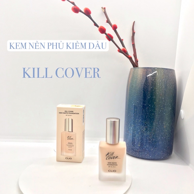 Clio Kill Cover New Matte Foundation SPF 20 PA++ [MINI VERSION 15Gr ...
